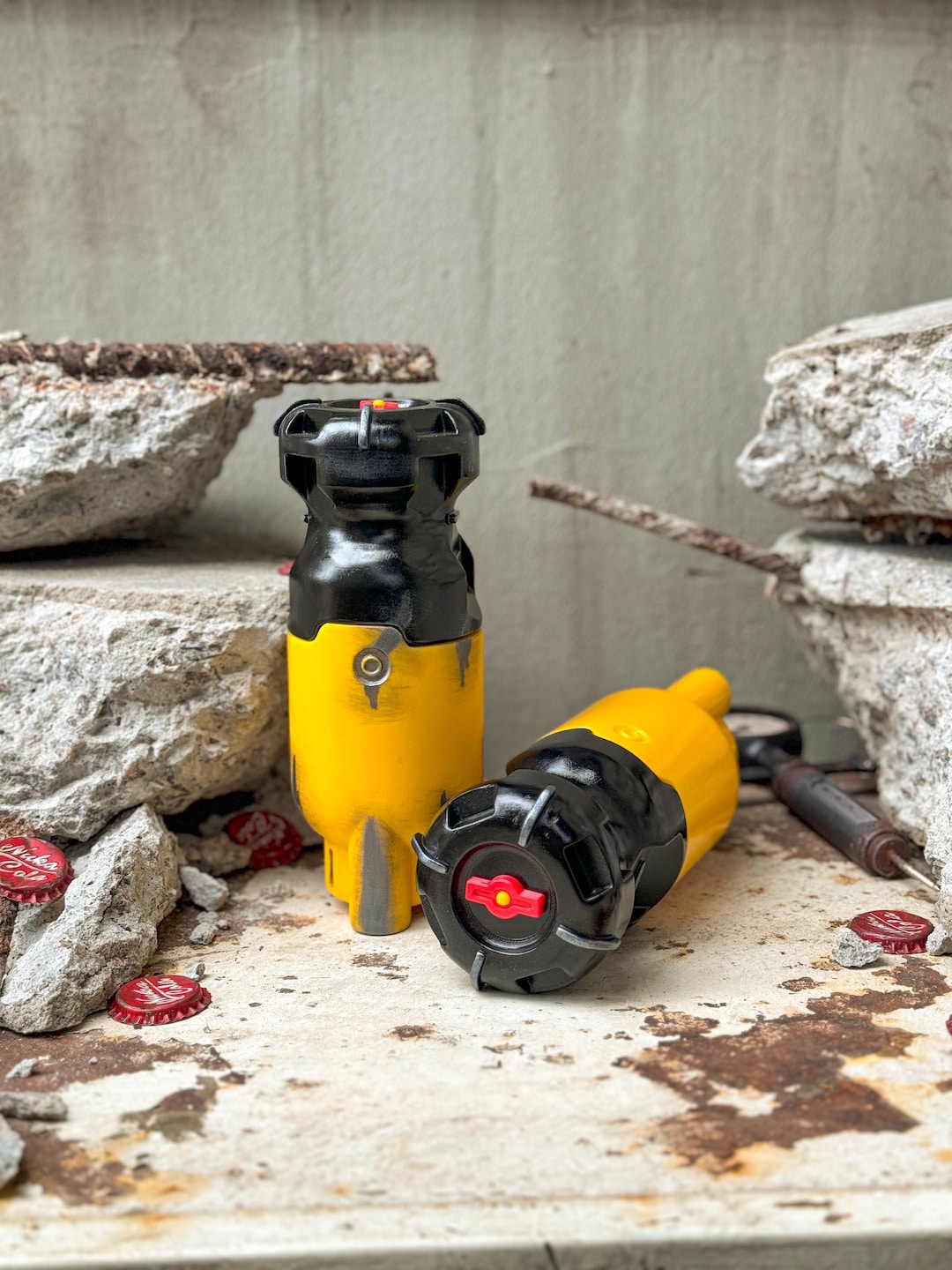 Fusion Cores Containers Fallout Inspired, Artifact, Props From Fallout ...