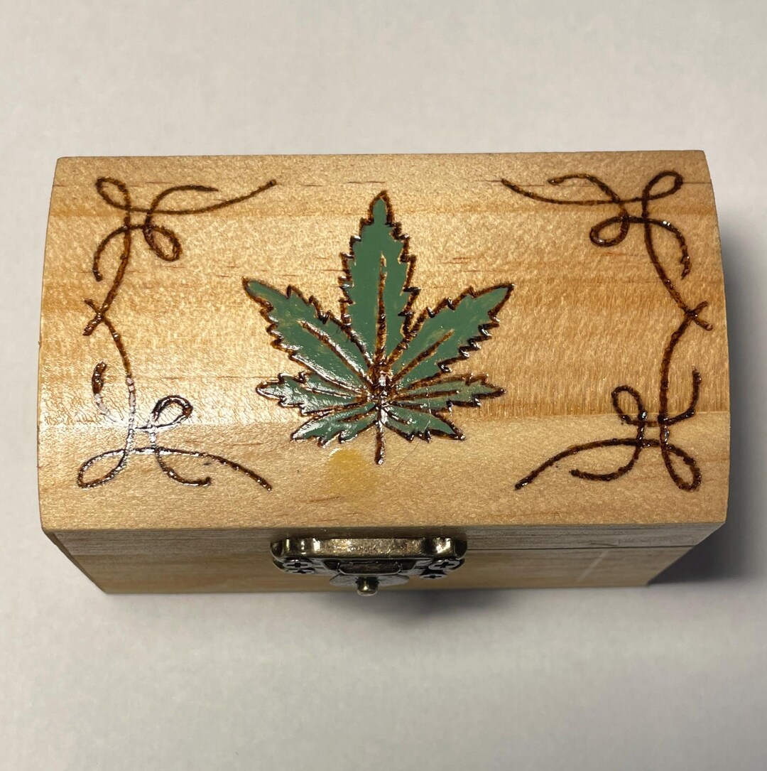 Mary Jane's Custom Treasure Chest Small Novelty Handmade Ring Stash Box ...