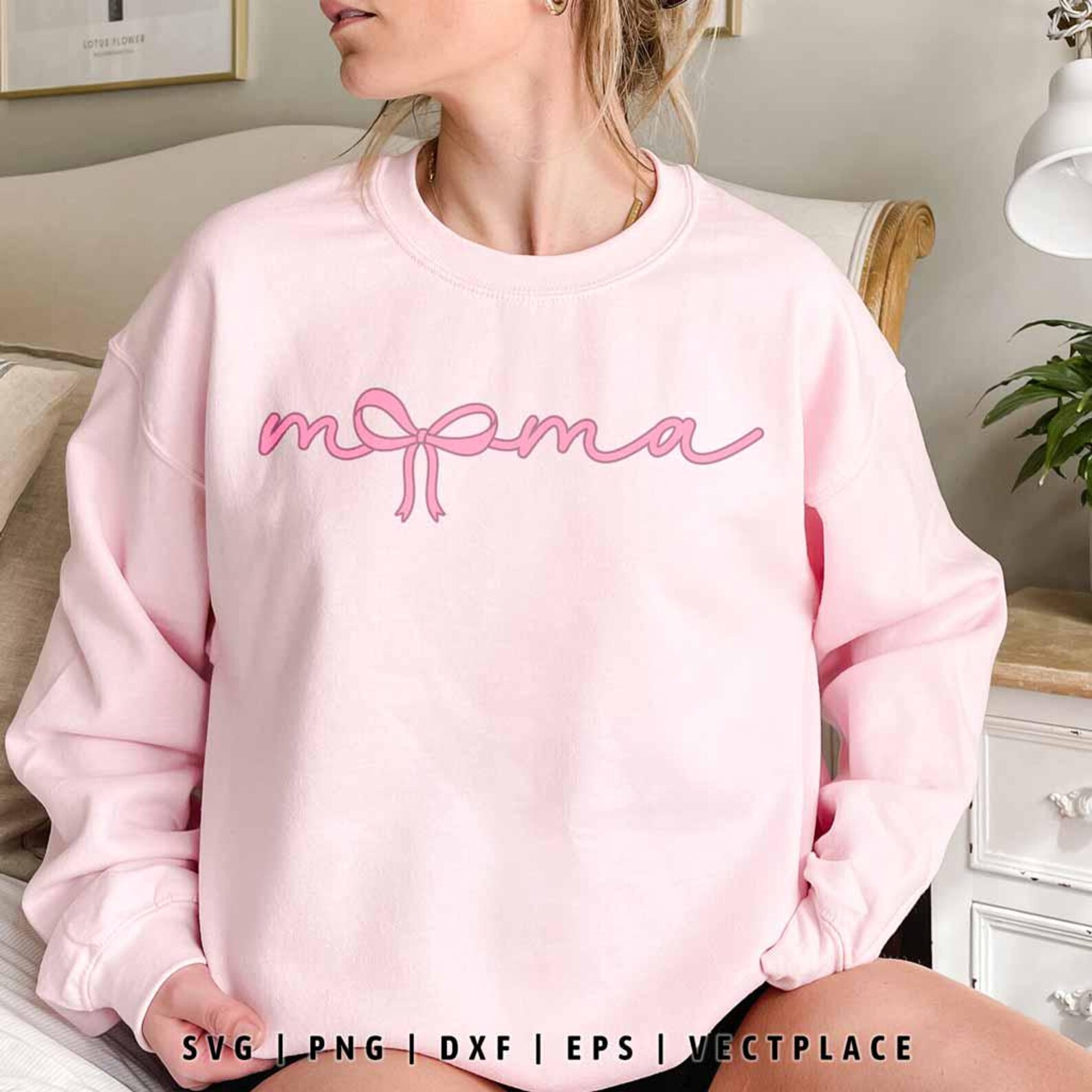 Mama Bow SVG, Coquette SVG, Mother's Day SVG - Etsy