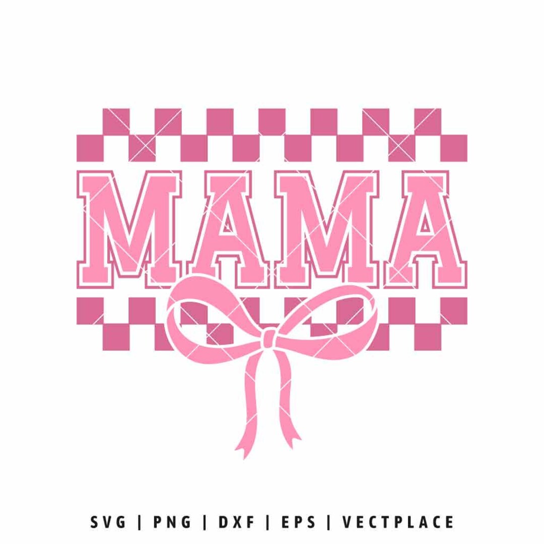 Coquette Bow Mama SVG, Mother's Day SVG - Etsy