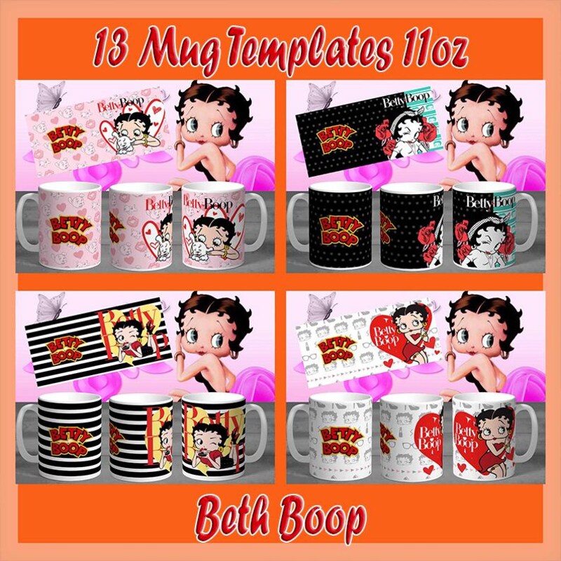 Coffee Mugs Betty Boop - Etsy