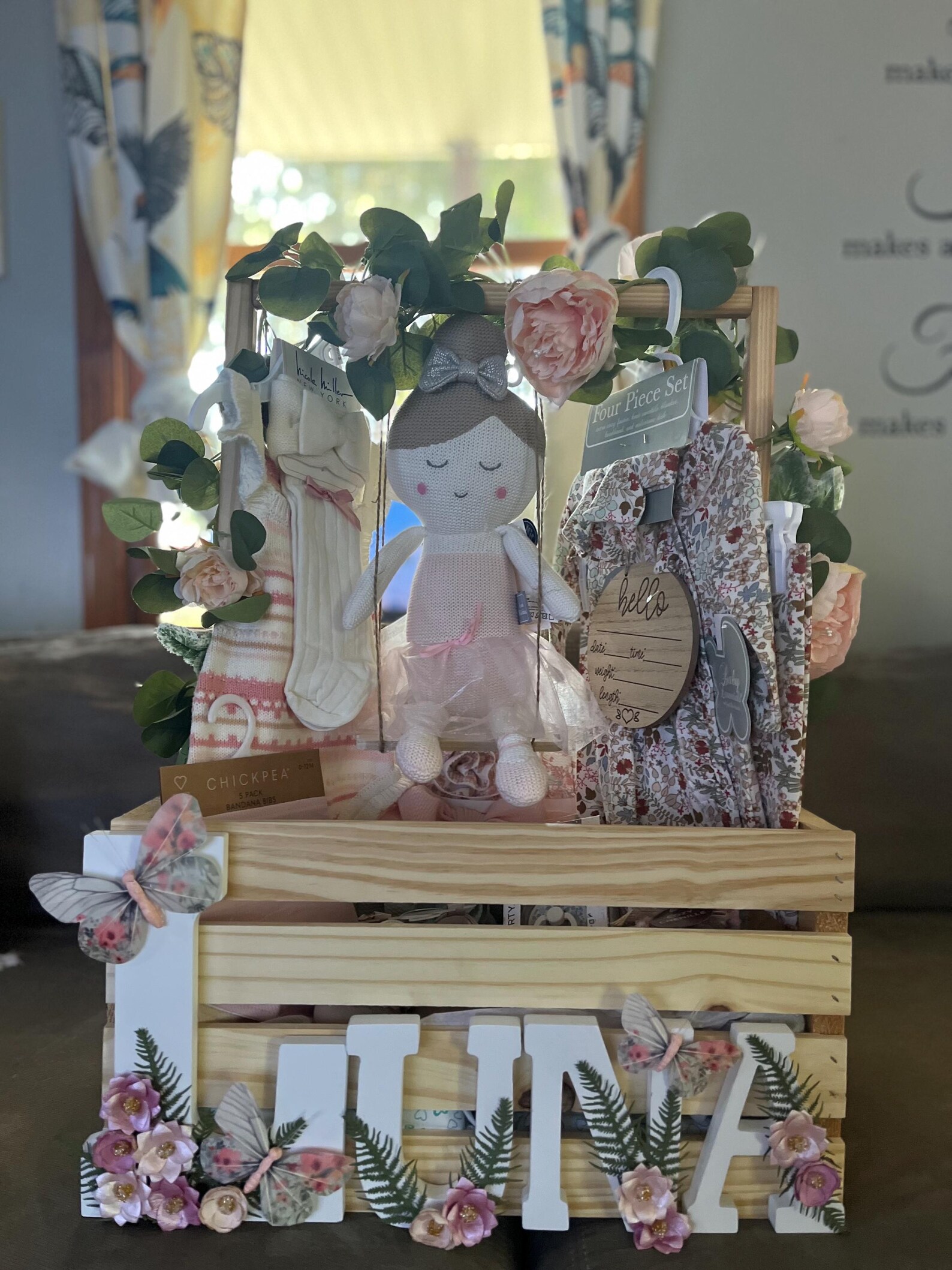 Ballerina Baby Shower Gift Crate - Etsy