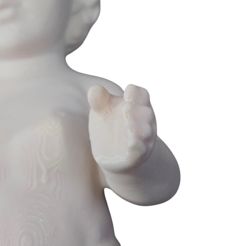 Unpainted Baby Jesus Figurine – DIY Nativity PLA Plastic Religious ...