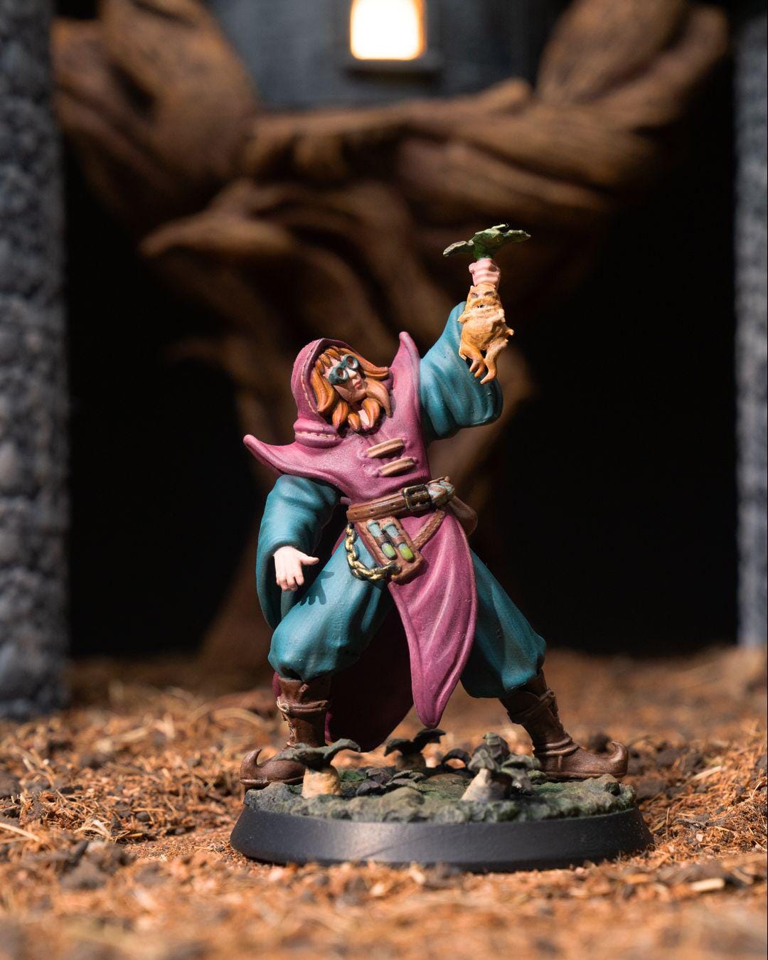 Mad Scholar Isis - Resin Quest 3D Miniature for Dnd & Tabletop Rpgs ...