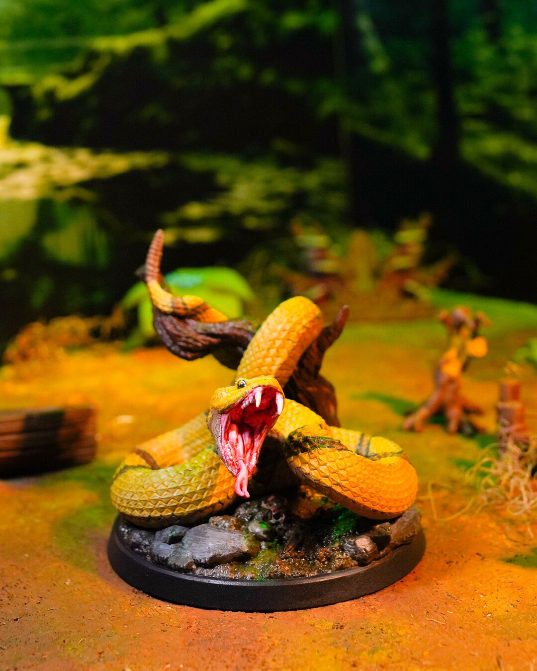 Witches of Sommar Giant Snake Enemy - 3D Resin Print RPG Mini Fantasy ...