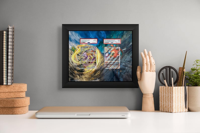 Charizard & Mewtwo VSTAR Universe Display Frame – Pokemon Card Gift ...