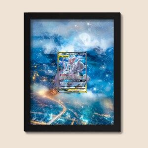 Mewtwo & Mew Tag Team GX Display Frame – Pokémon Card Display | 8x10 ...