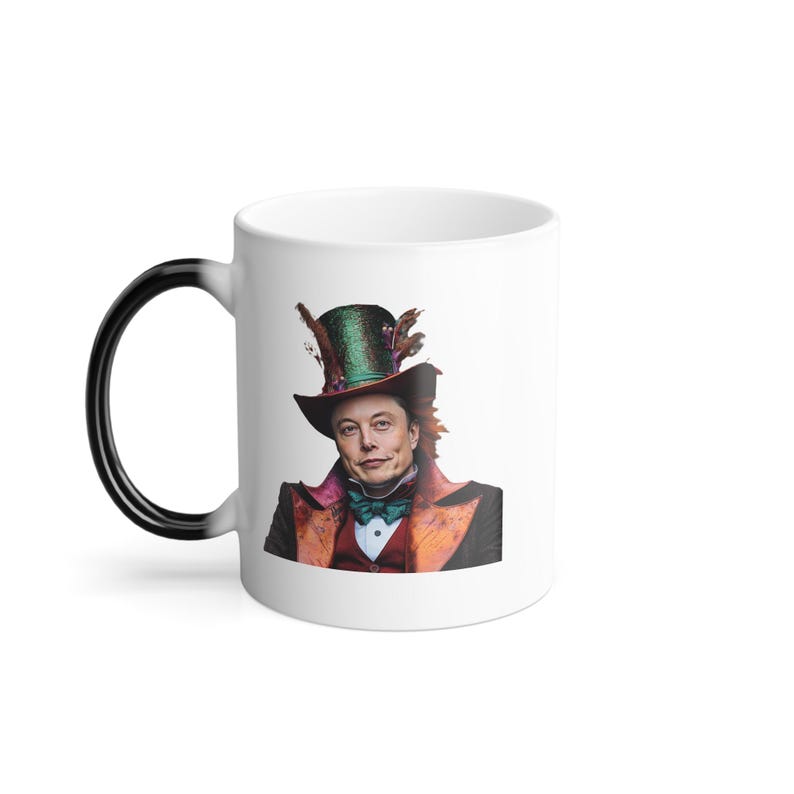 Elon Musk Has Gone Mad Color Morphing Mug, 11oz - Gift for Coffee Lover ...