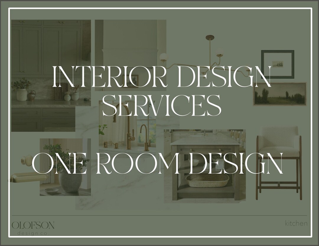 Virtual Interior Design Package for One Room - Etsy