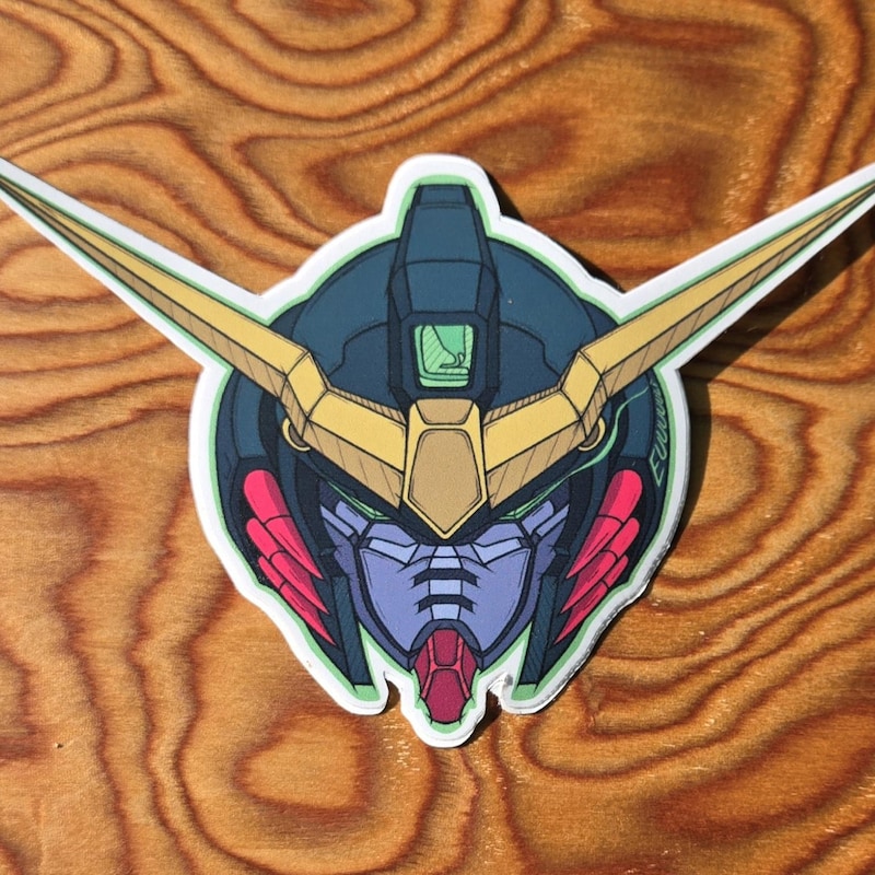 Gundam Sticker - Etsy