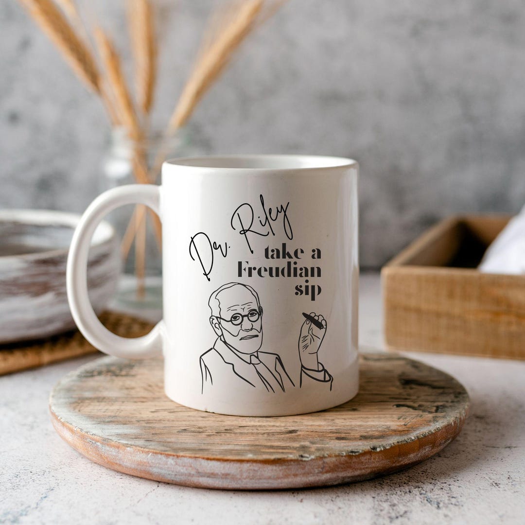 Custom Funny Therapist Mug Psychology Coffee Cup Gift for Counselors ...