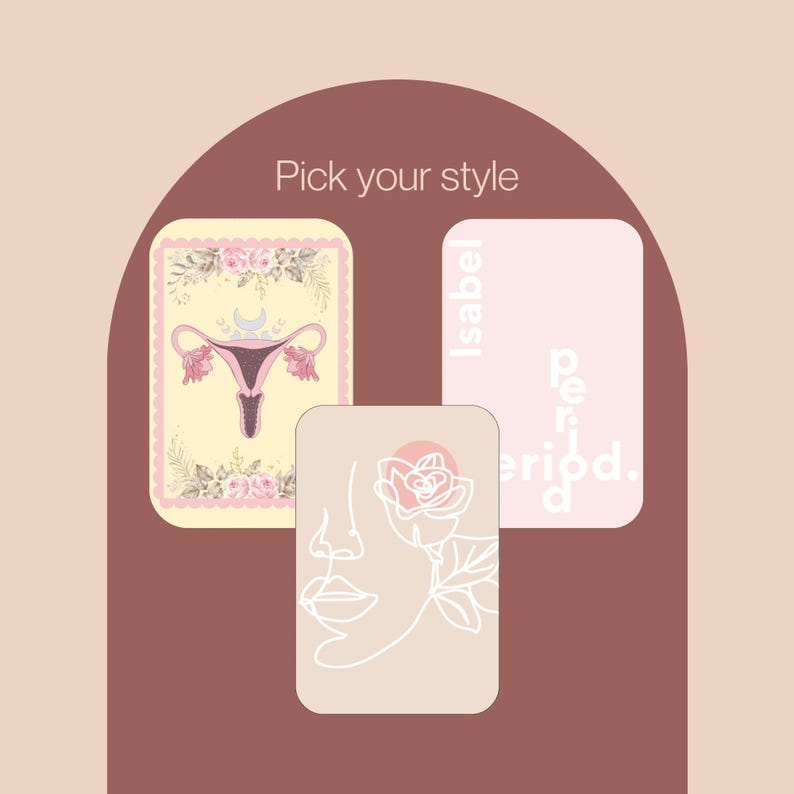 Printable Cycle Tracker Aesthetic FAM Calendar for Hormone Health IVF ...