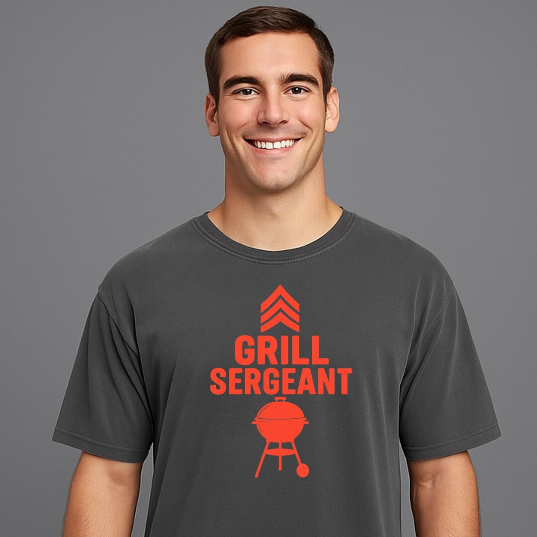 T-shirt I Am Grill Sergeant Shirt Funny Fathers Day Gift - BBQ Dad T ...