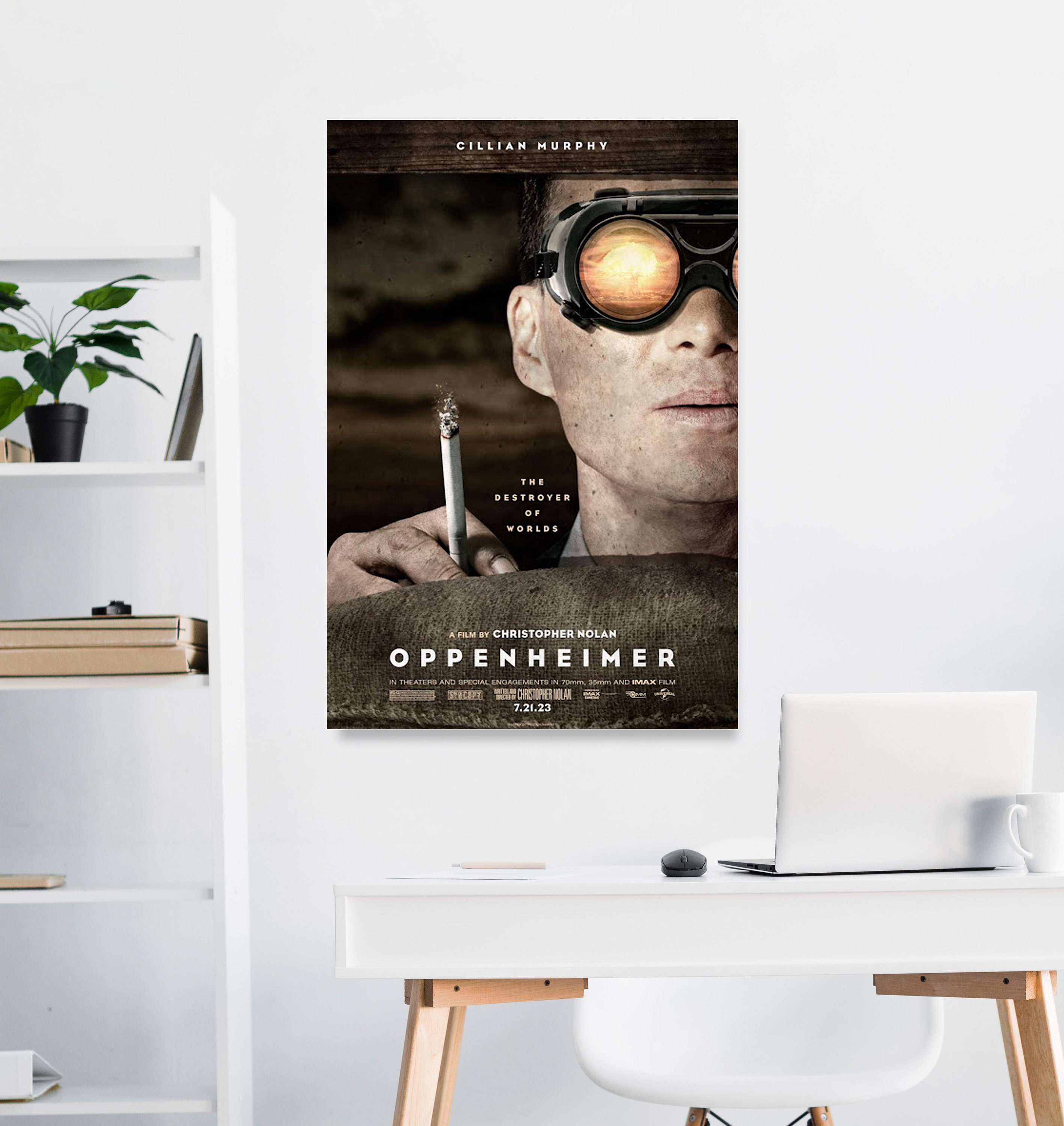 Oppenheimer By Christopher Nolan Poster, Oppenheimer Movie Poster ...
