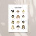 Emotions Chart Printable: Soft Pastel Feelings Poster, Nursery Decor ...