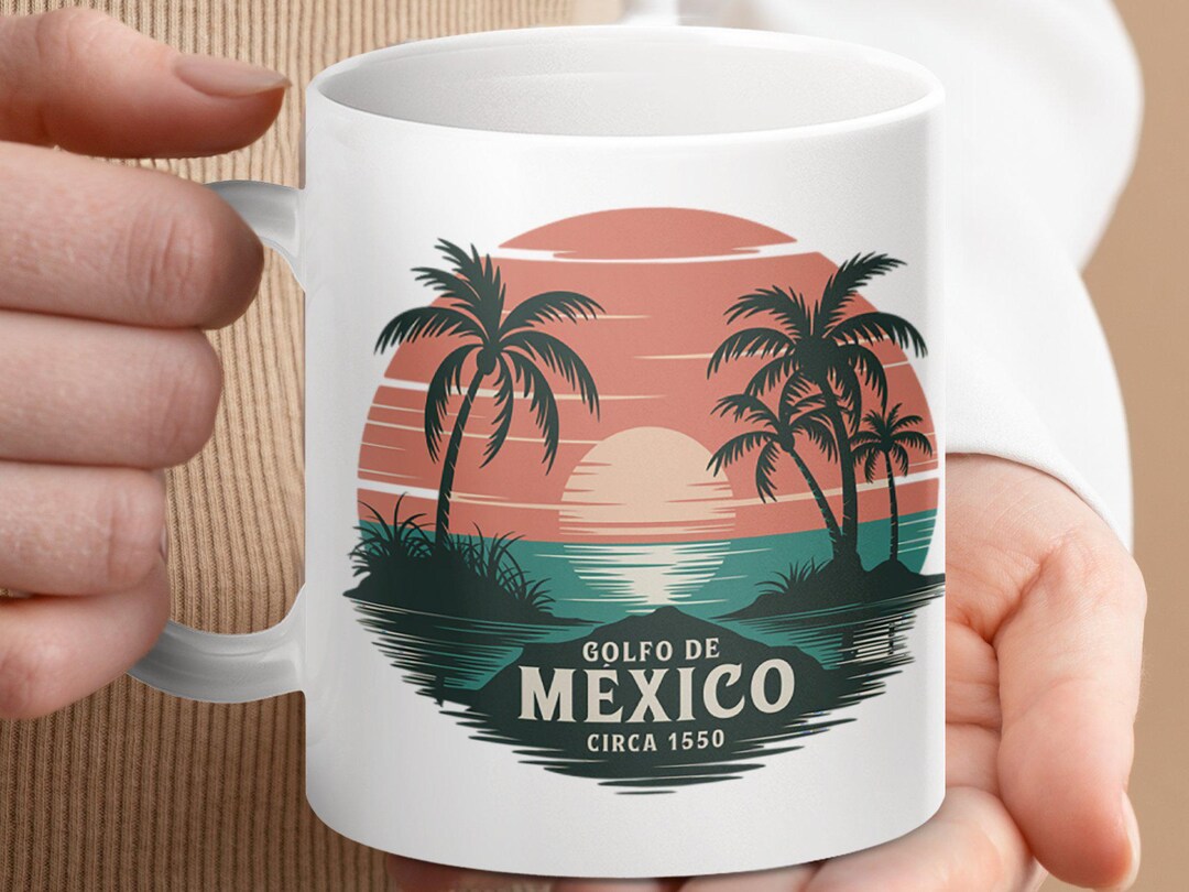 Beach Sunset Mug, Gulf of Mexico Mug, Ocean Vibes Cup, Vacation ...