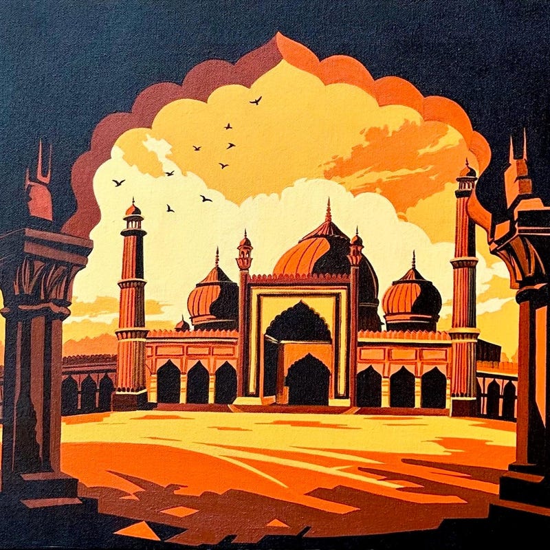Islamic Painting Acrylic - Etsy