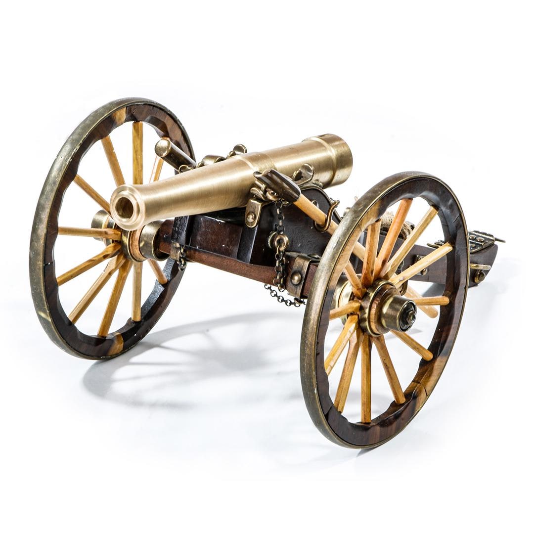 Handmade Miniature Napoleon M1857 Cannon Replica: Historic Collectible ...