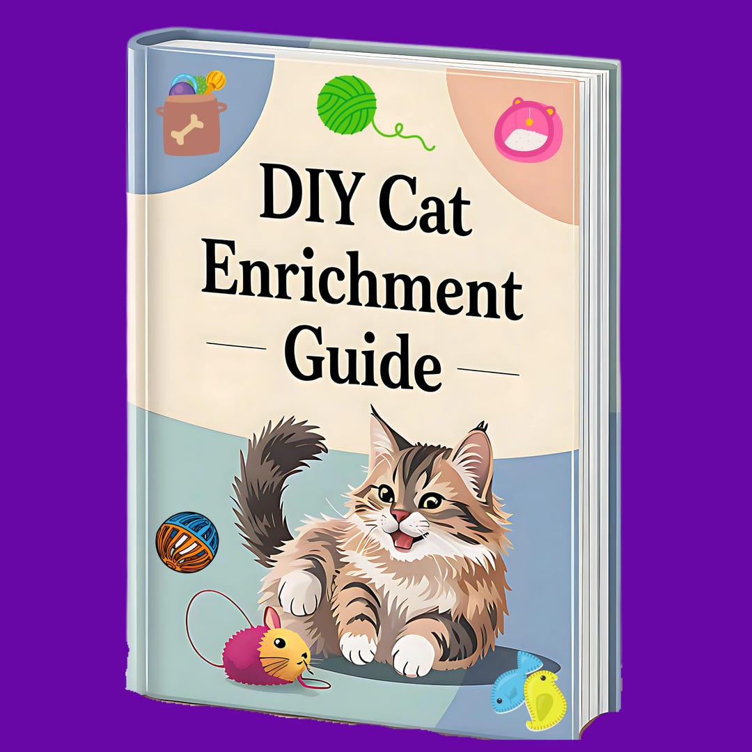 DIY Cat Enrichment Guide – Gentle Daily Routines, Games and Toy ...