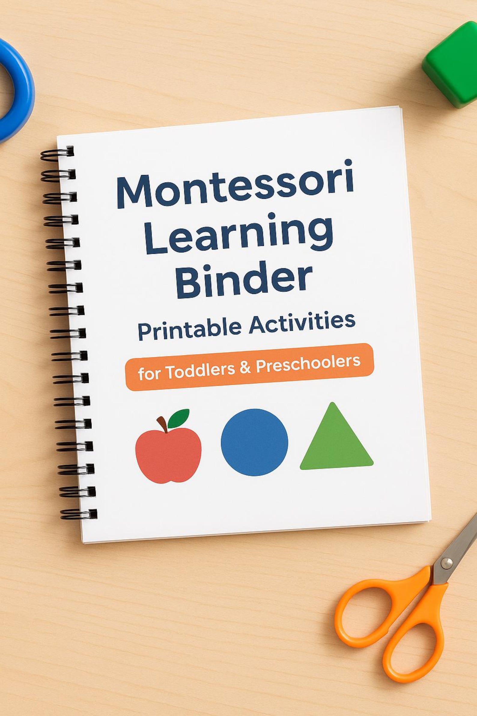Montessori Learning Binder Toddler & Preschool Activities (PDF) - Etsy
