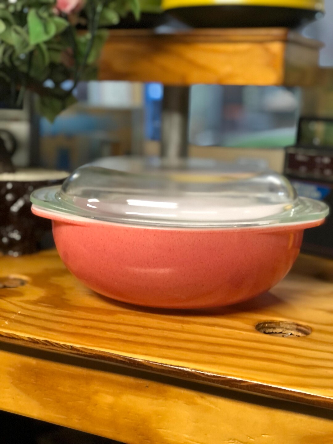 Pyrex Desert Dawn Pink Round Casserole Dish - Etsy