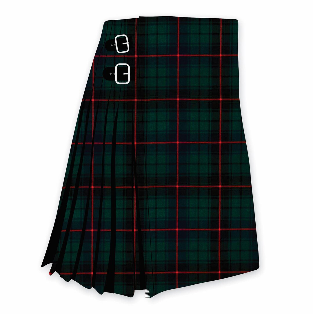 Clan Davidson Modern Tartan Kilt Handmade Scottish Tartan Kilt - Custom ...