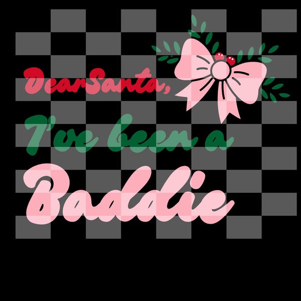 Baddie Santa - Etsy