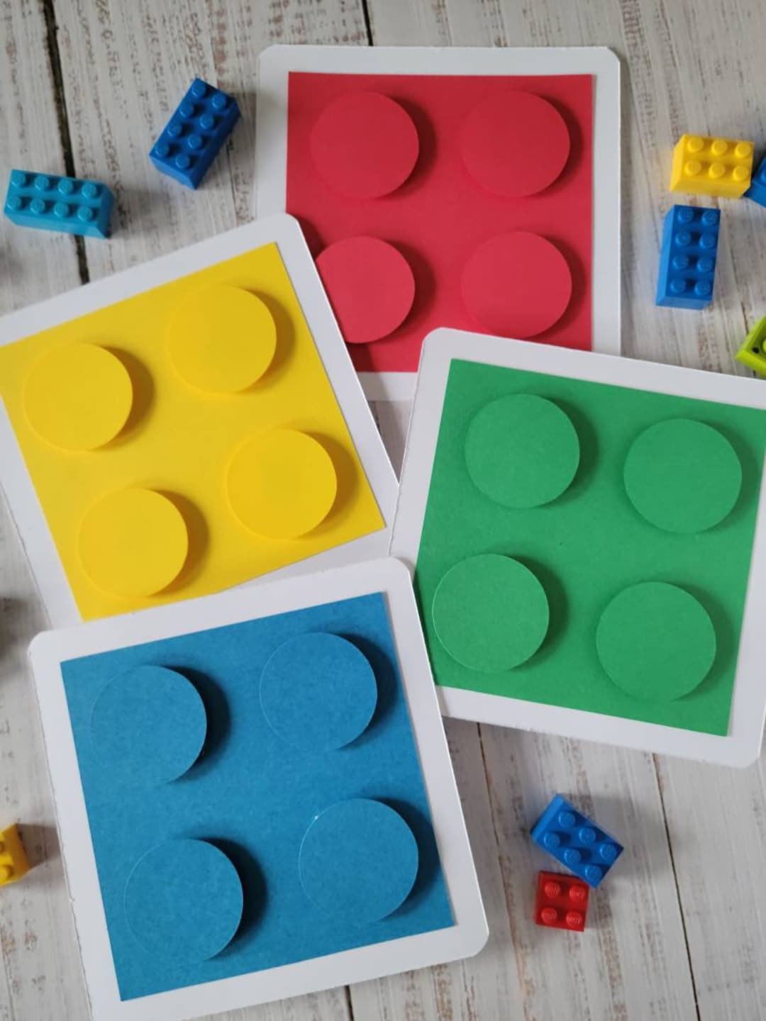 3D Brick Birthday Invitations - Etsy