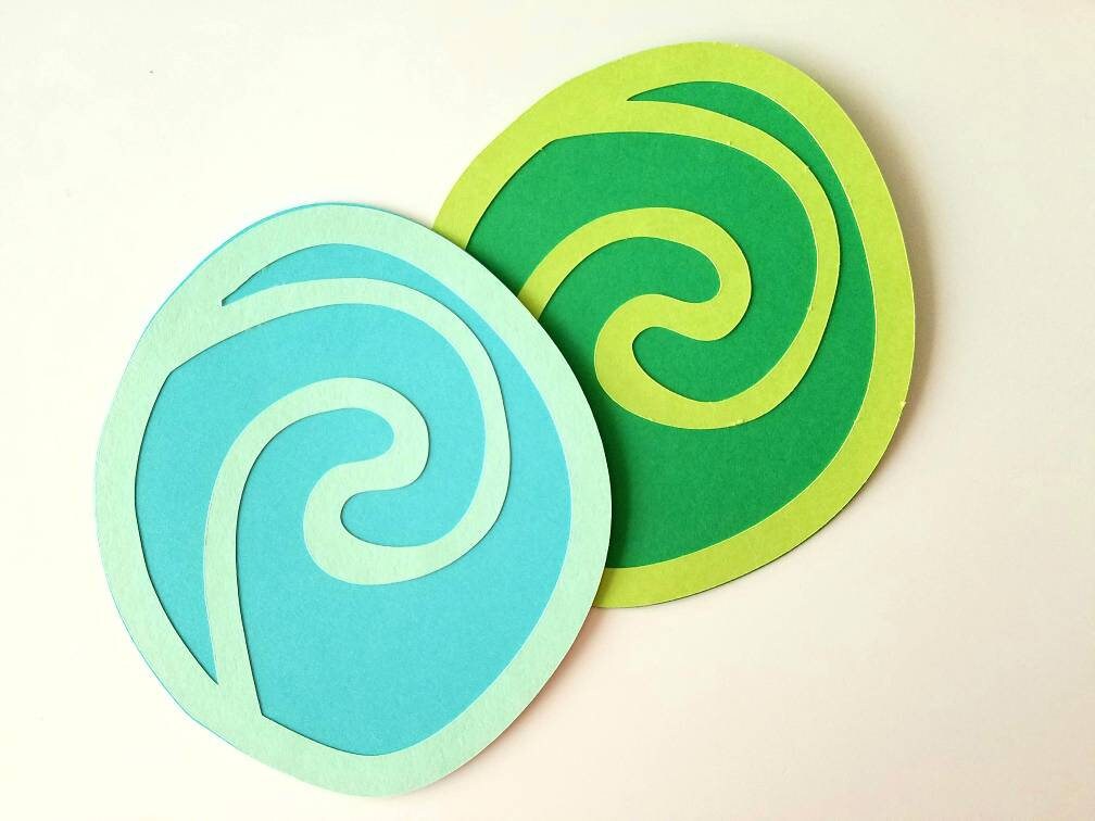 Moana Heart Stone Party Invitations Pack of 10 | Etsy