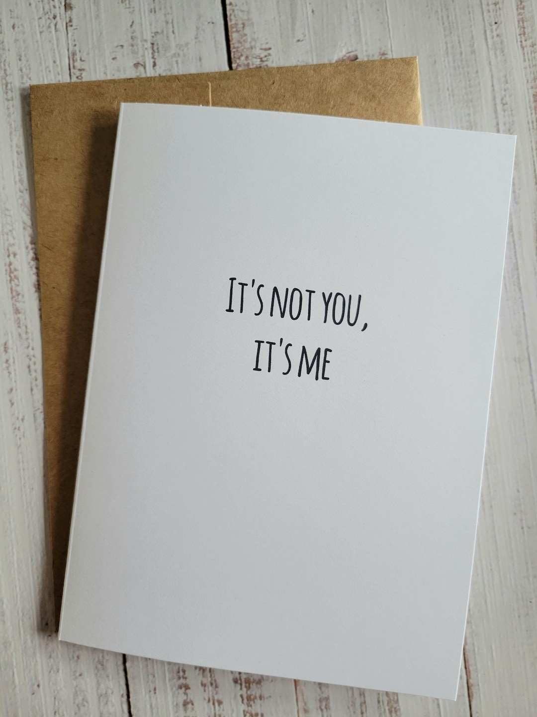5 x 7 pouces imprimables « Ce n'est pas vous, c'est moi ». Je plaisante ...
