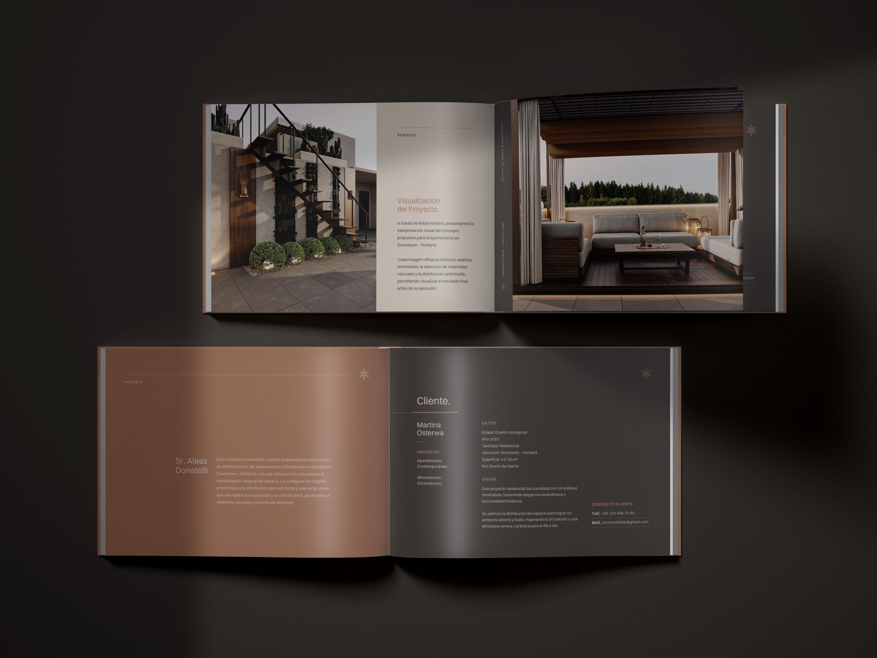 Architect Project Proposal Template Canva – Editable Document for ...