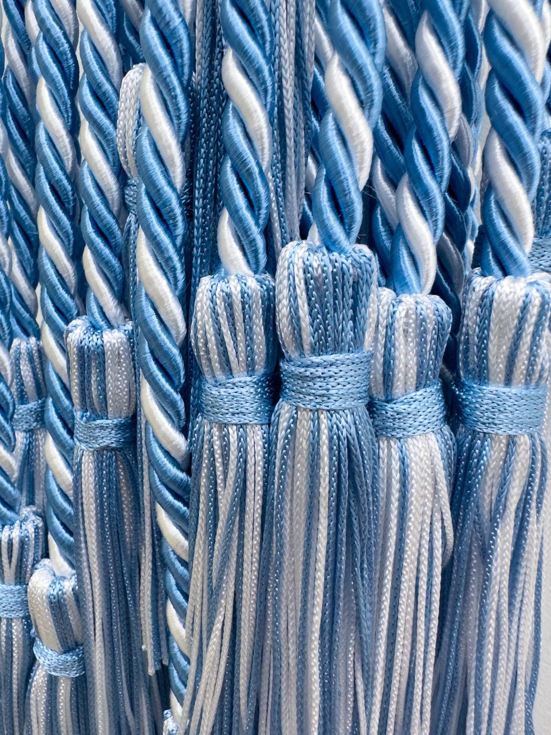 Columbia Blue, Columbia Blue, White Graduation Honor Cord Gift - Etsy