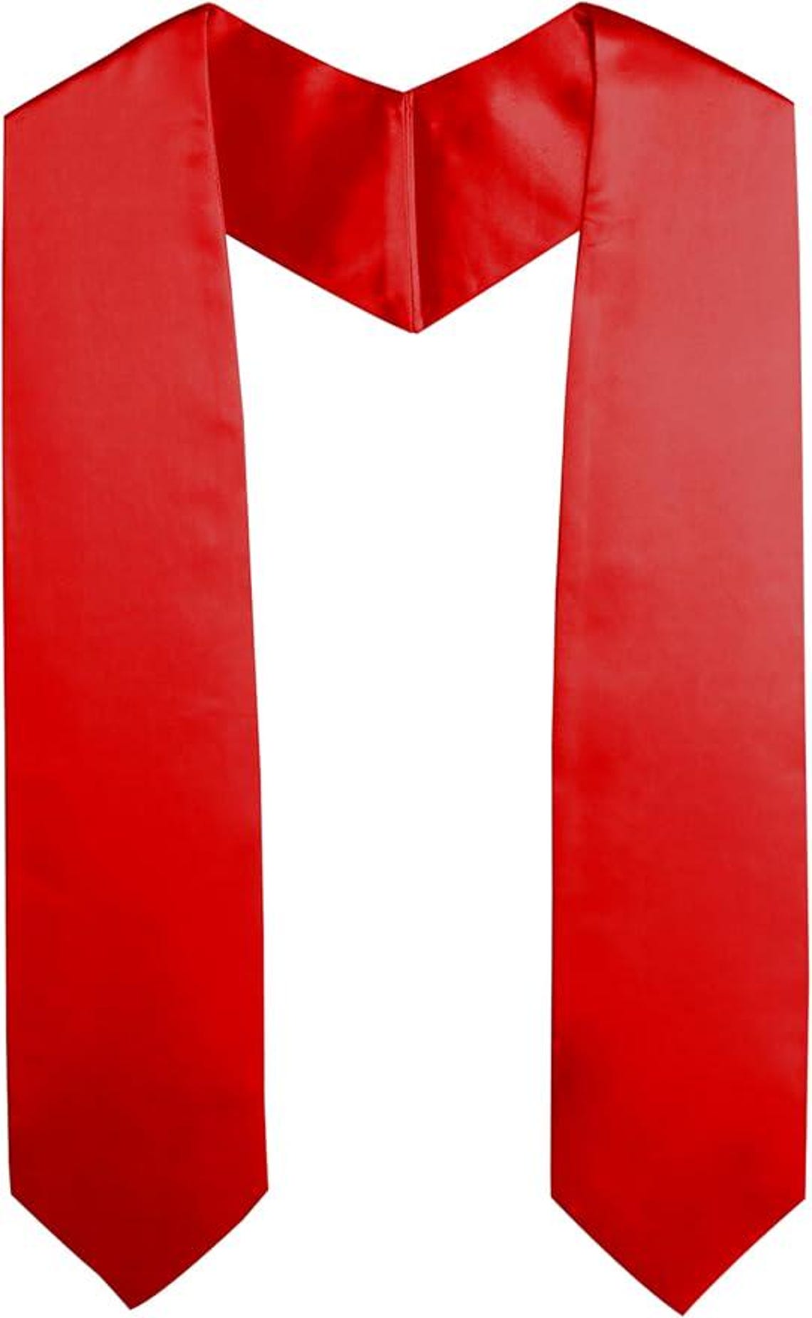 Red Graduation Stole 60" |senior Sash for Grads, High School & College ...