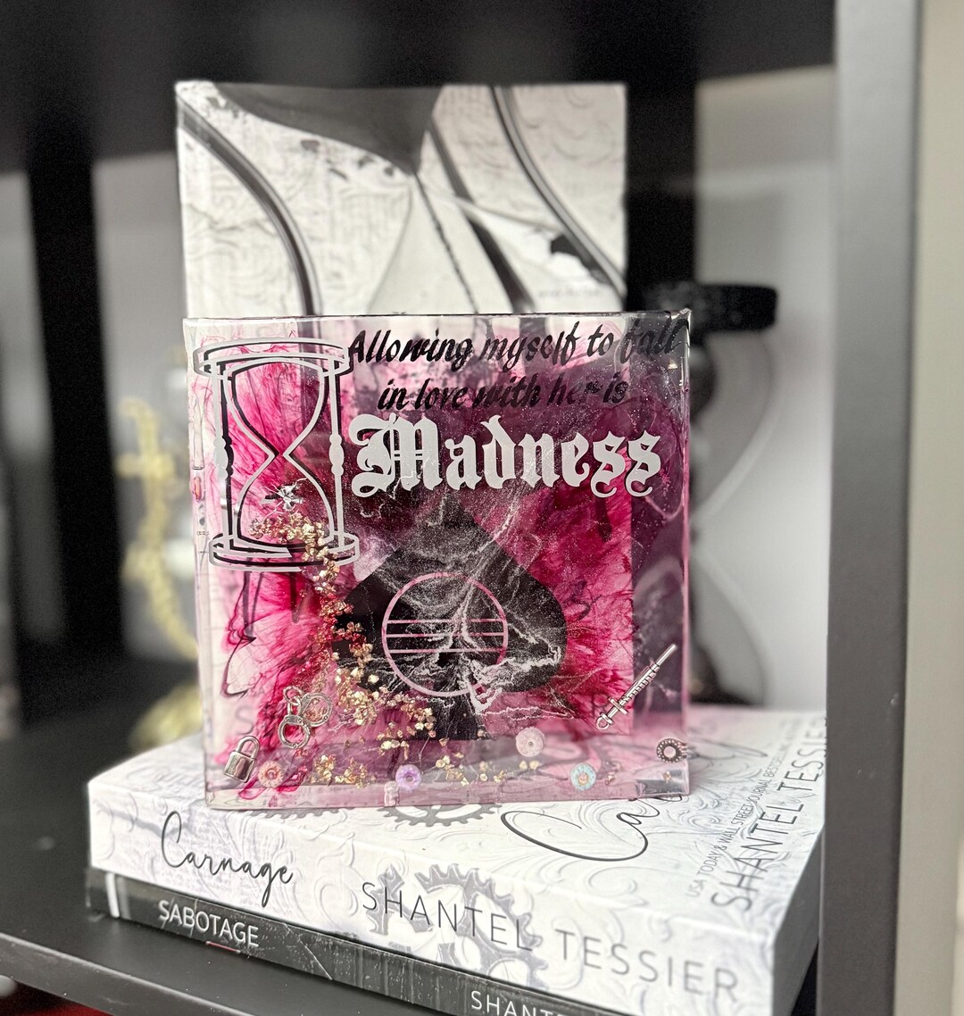 Madness Epoxy Resin Bookend | LORDS Series Bookshelf Decor | Shantel ...