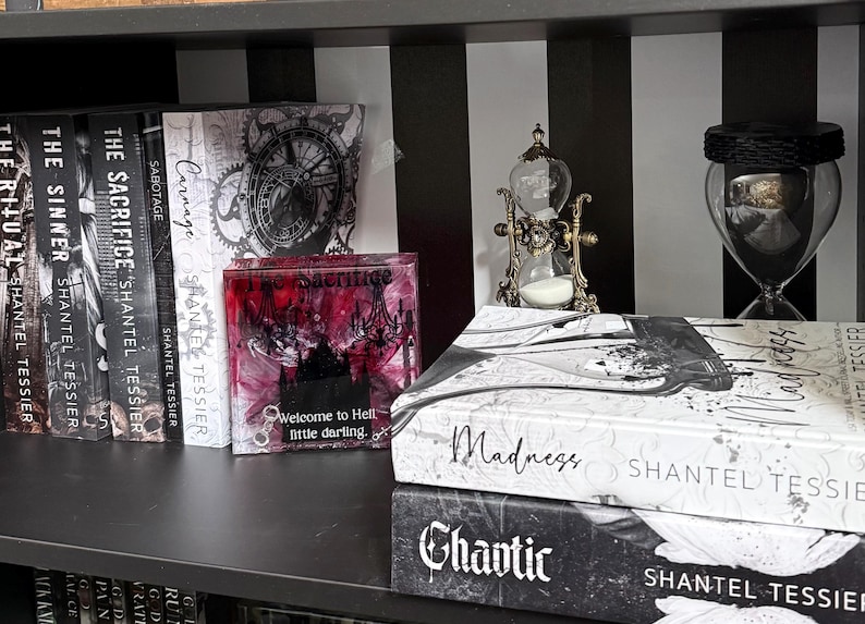 The Sacrifice Epoxy Resin Bookend | LORDS Series | Shantel Tessier ...
