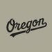 Oregon Retro Script SVG Logo | Vintage State Typography | Digital ...
