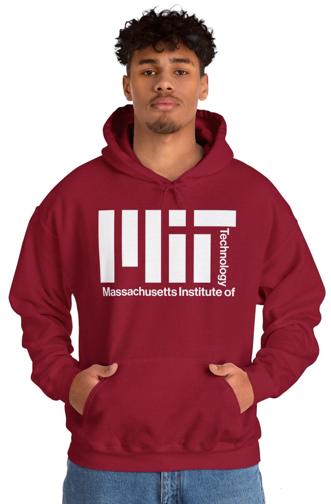 Cardinal Red MIT Hoodie - Etsy