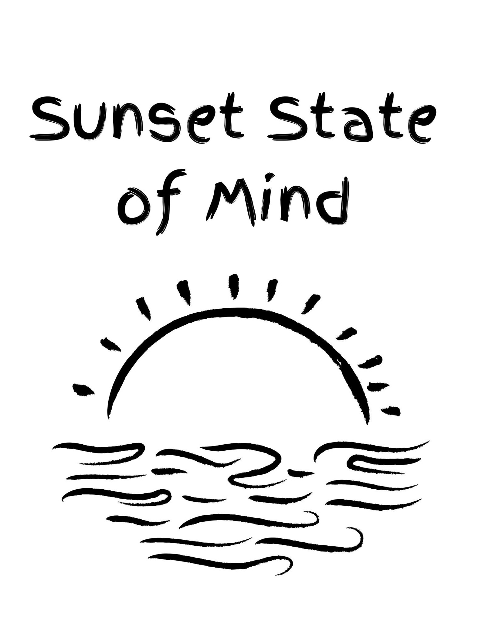 Kids Beach and Summer Coloring Pages - Etsy