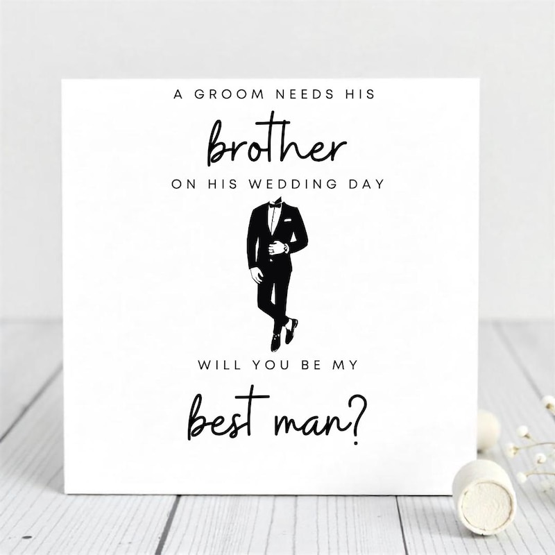 Best Man Card - Etsy UK