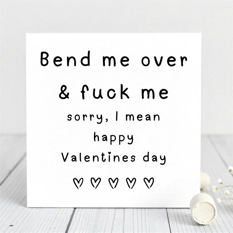 Funny Valentines Adults - Etsy UK