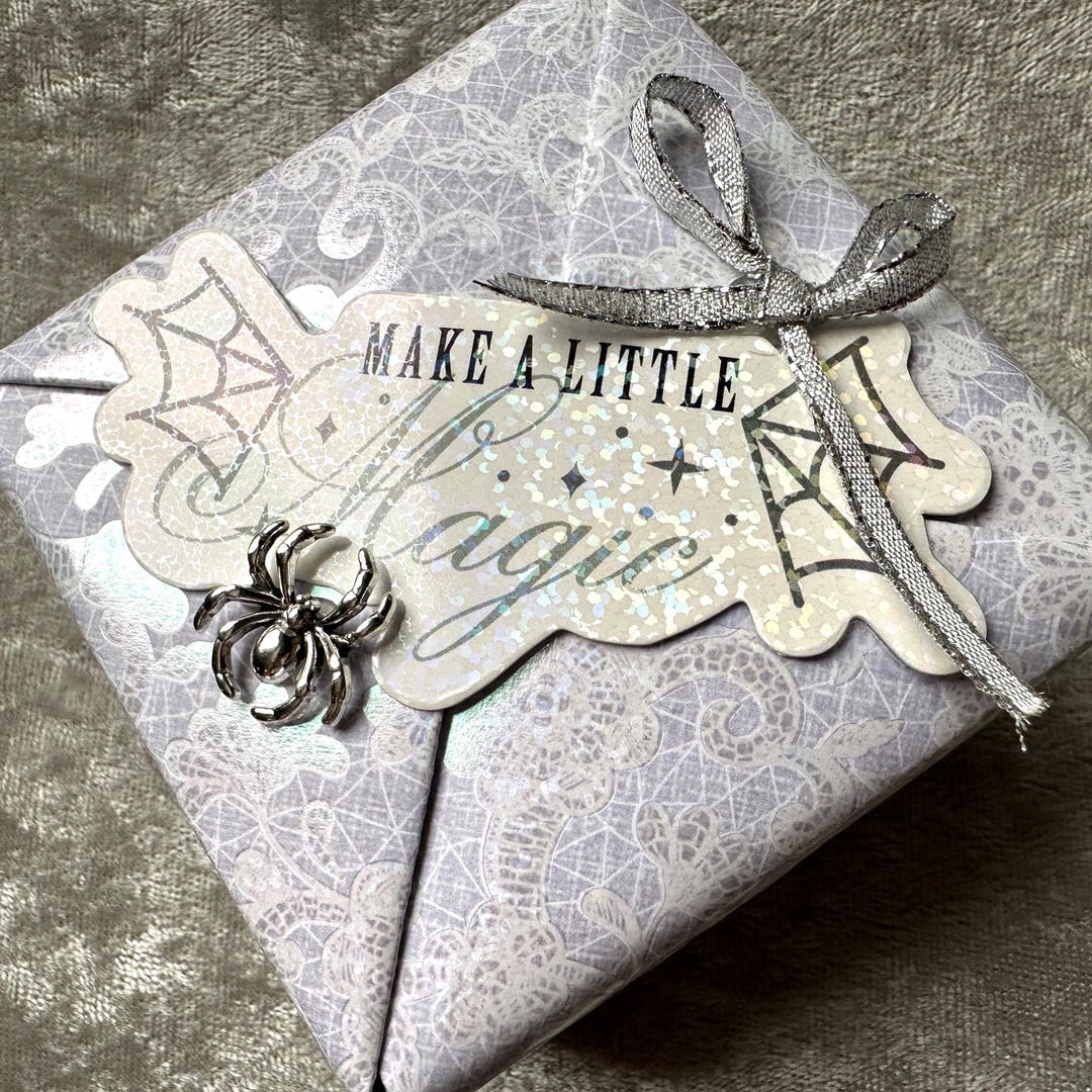 Make a Little Magic Paper Gift Box, Origami Gift Box, Witchy Gift Box ...
