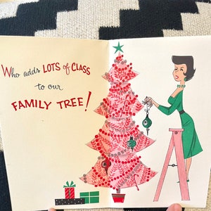 Unused 1950s Vintage Buzza Cardozo Christmas Card for Sister. - Etsy