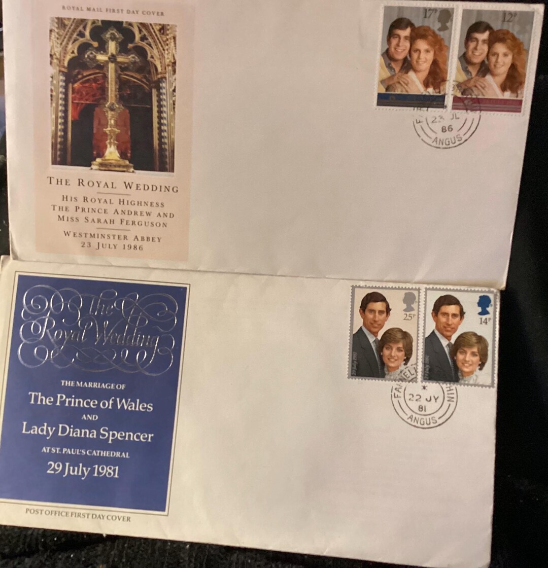 Three British Royalty First Day Covers Priced Individually - Etsy