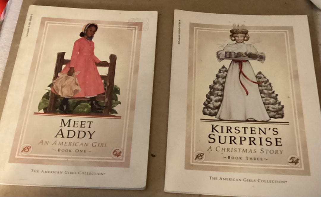 American Girl Books Kirsten’s Surprise & Meet Addy - Etsy