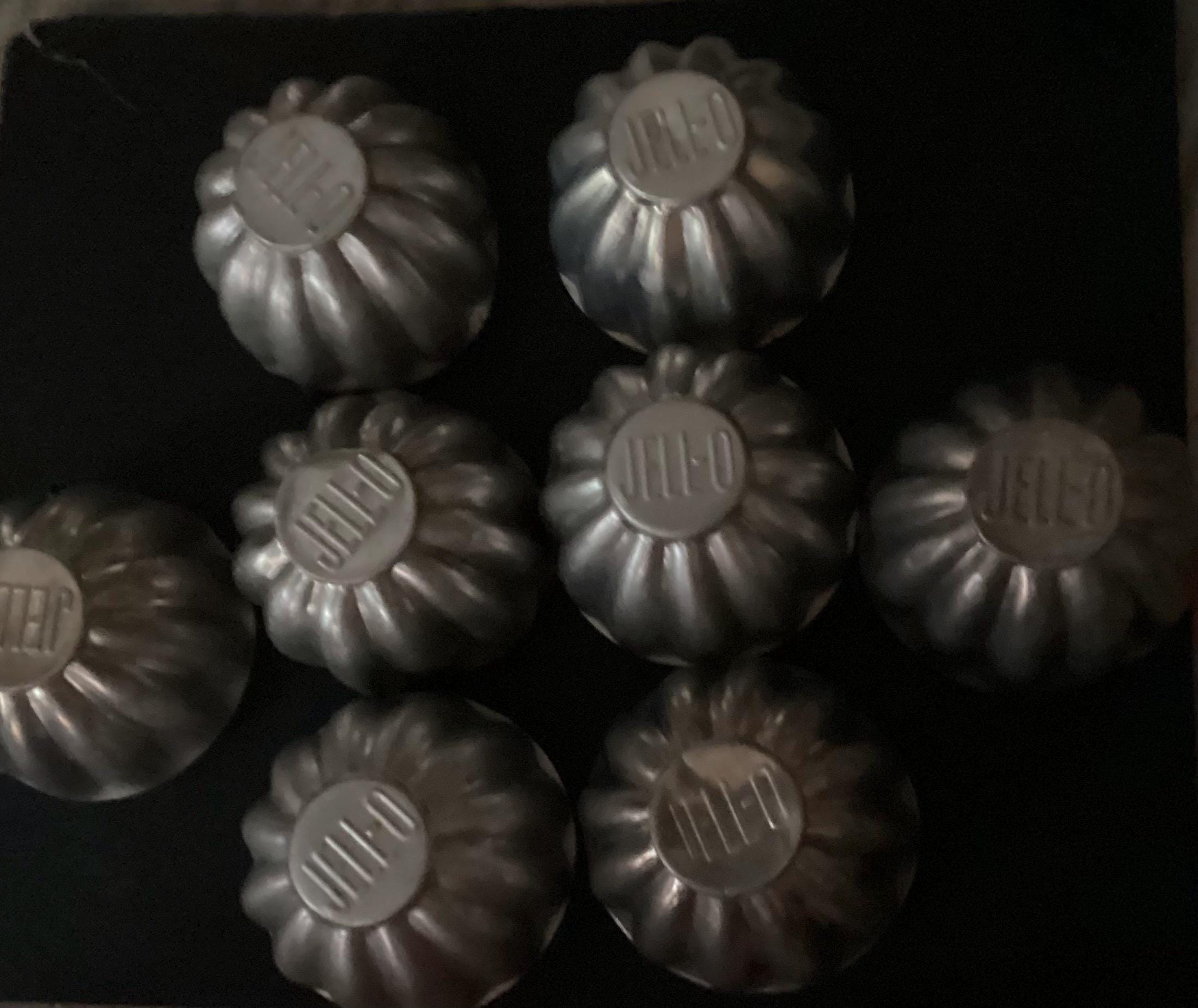 Vintage Individual Jello Molds - Etsy