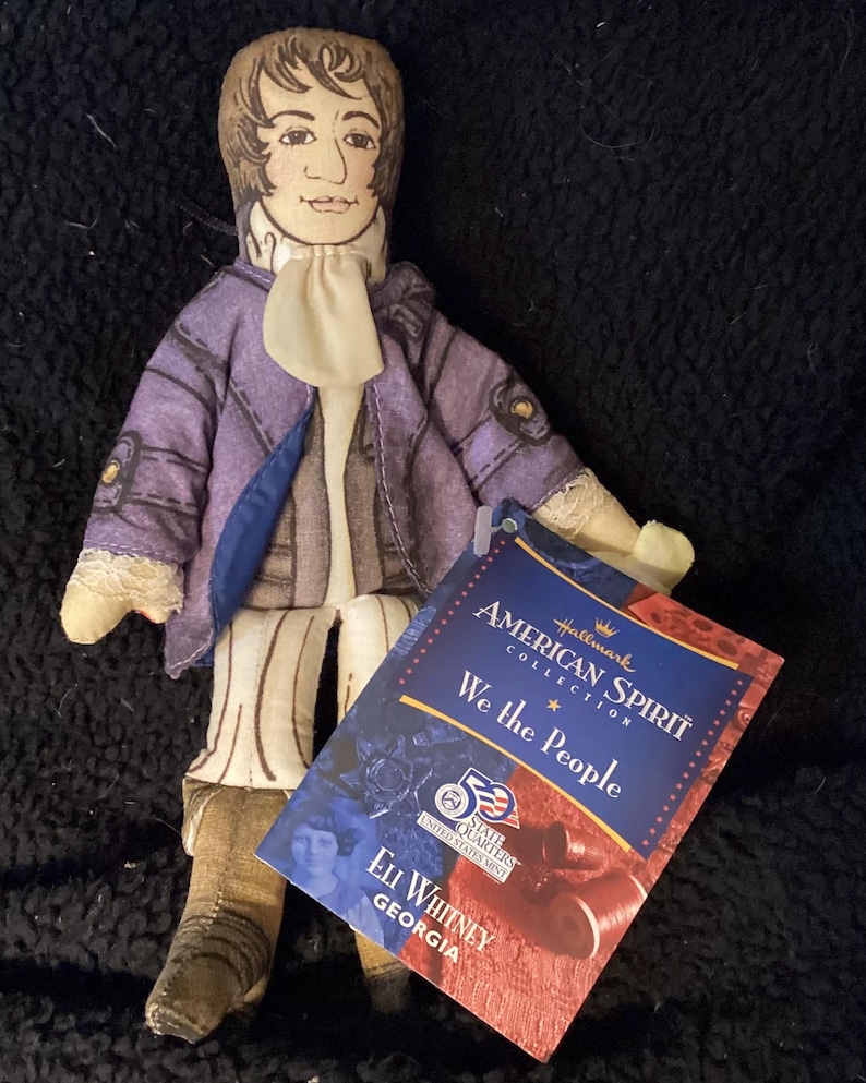 Hallmark American Spirit Collection Doll Eli Whitney - Etsy
