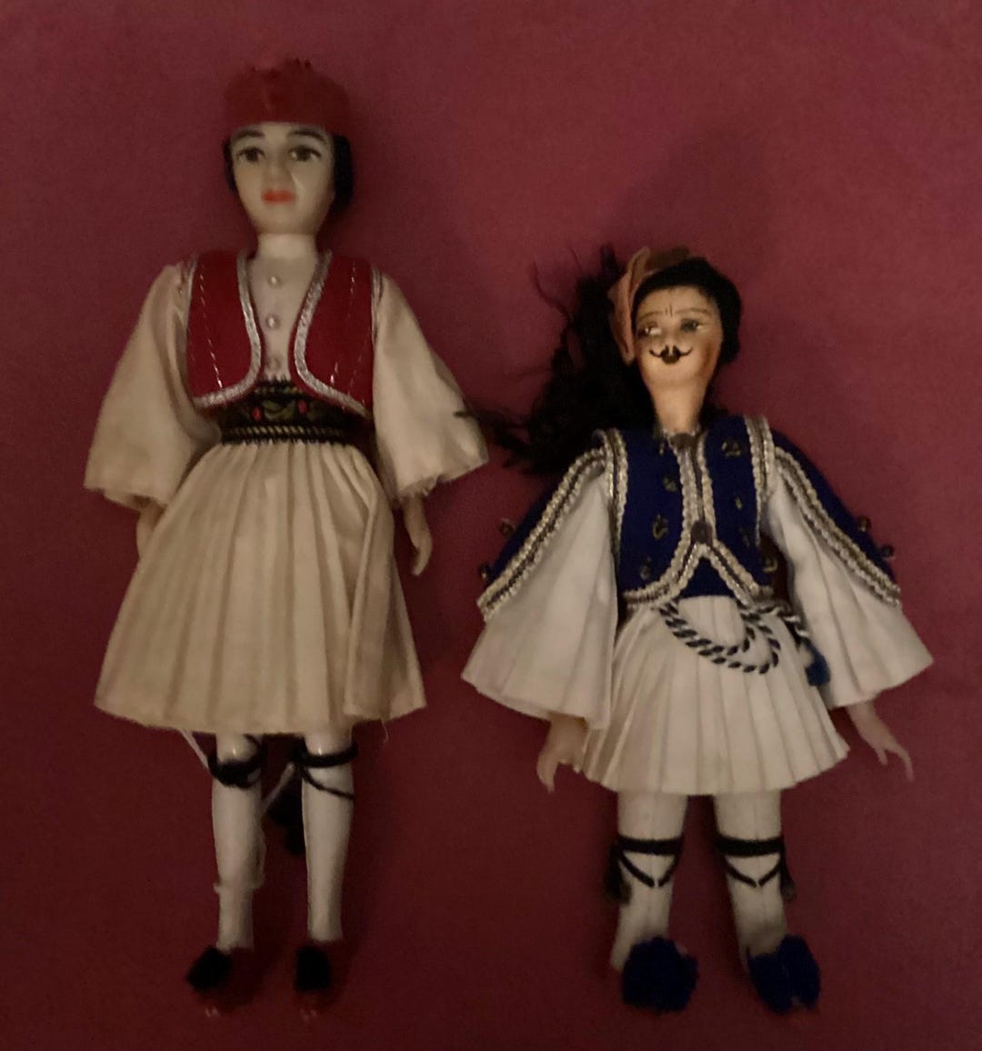 Two Male Greek Dolls - Etsy