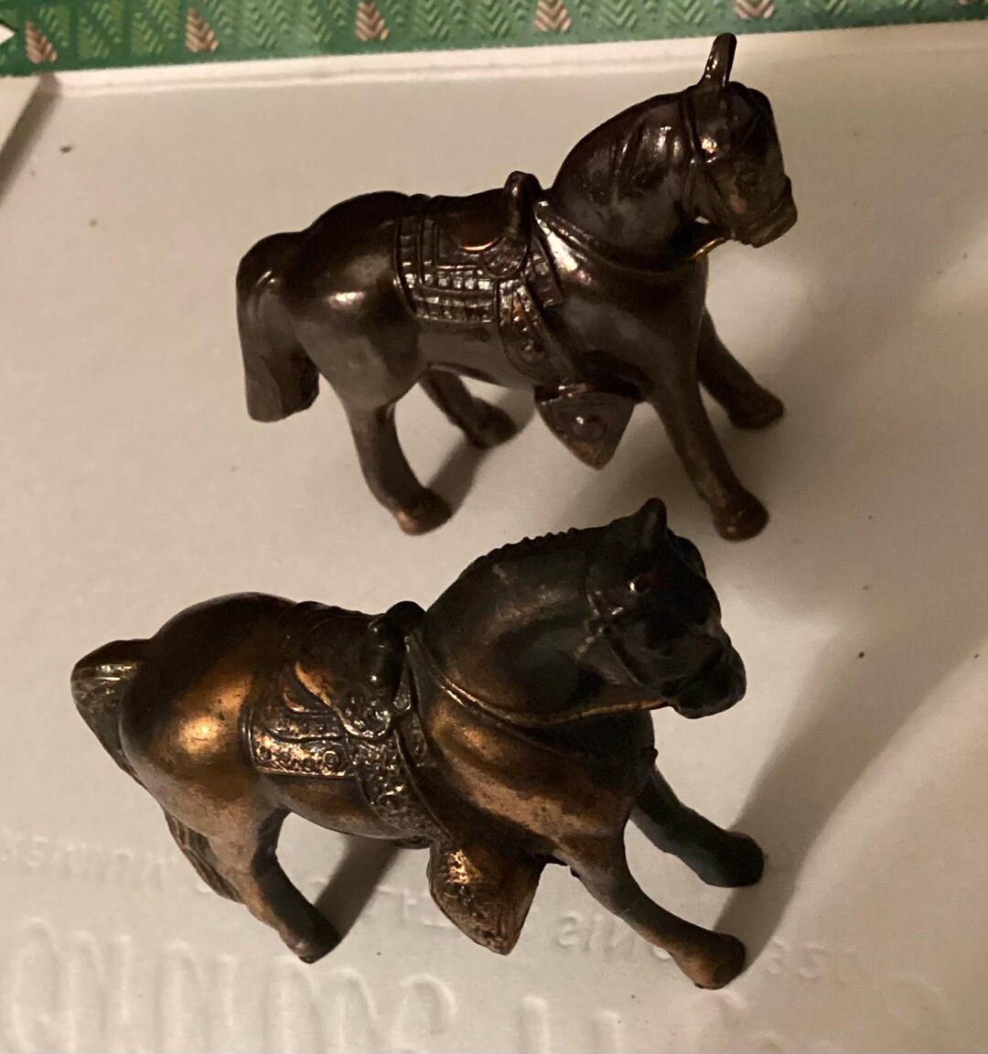 Carnival Horse Prize Copper Figurine - Etsy