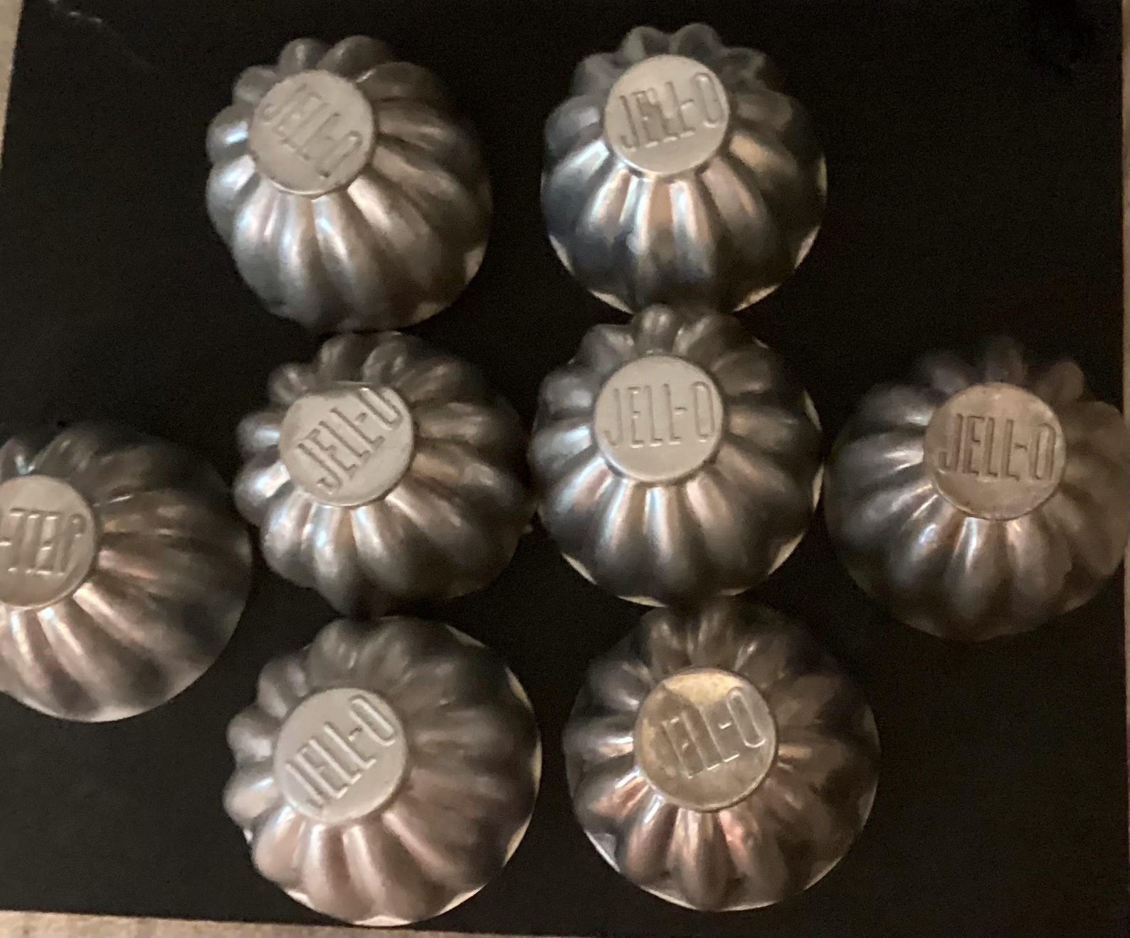 Vintage Individual Jello Molds - Etsy