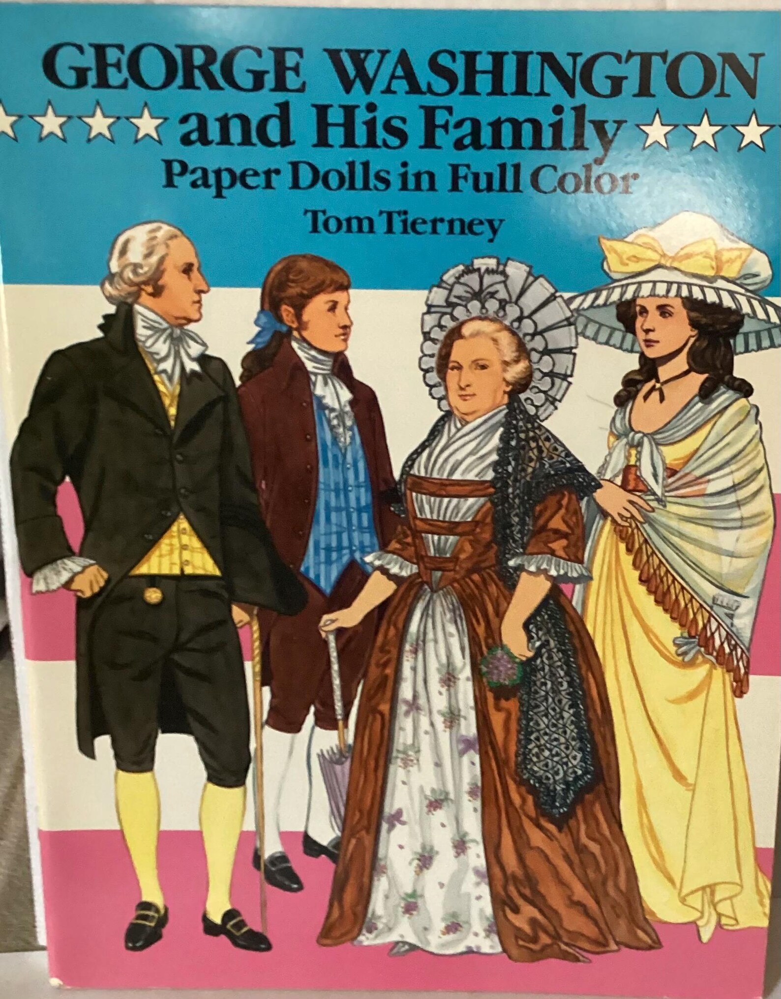 Tom Tierney George Washington Paper Dolls - Etsy
